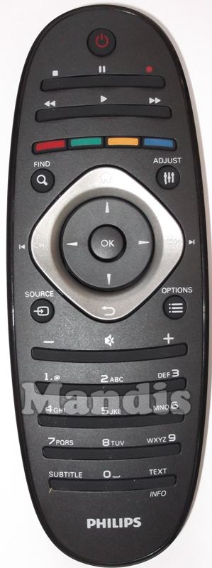 Télécommande pour Philips 55 PFL 7606 H / 12
